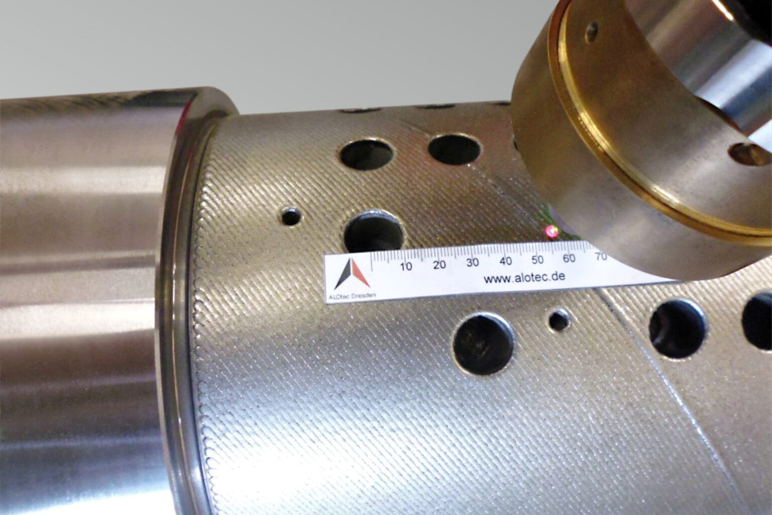 Laser powder cladding for repair and additive manufacturing | ALOtec ...